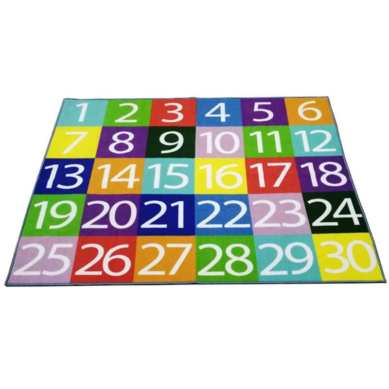 Numbers learning rug