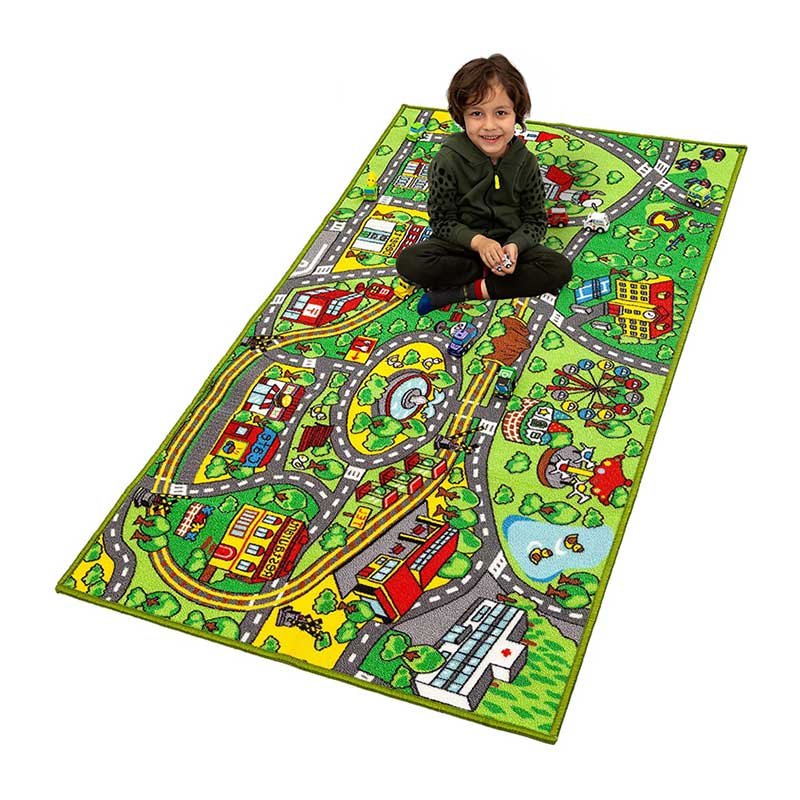 City life car play rug